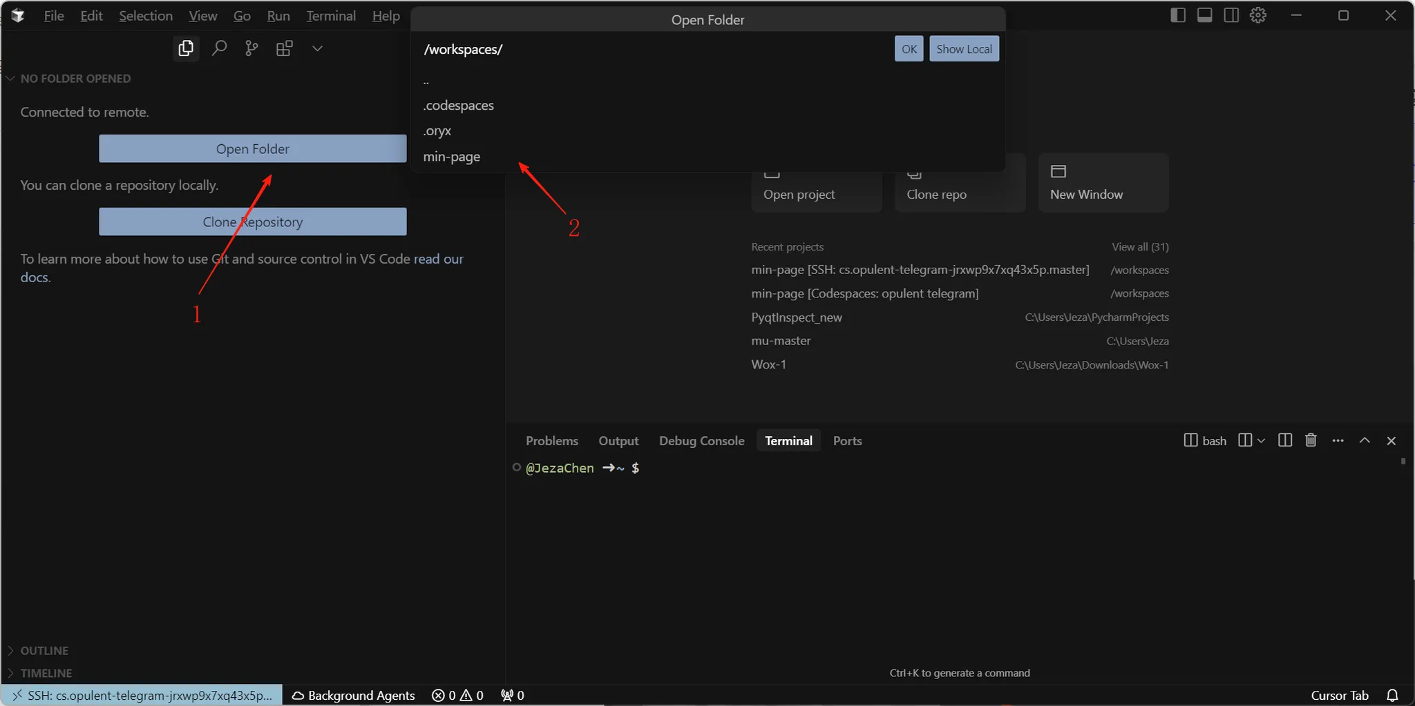 Cursor连接Github Codespaces札记 | JZX轻语：简