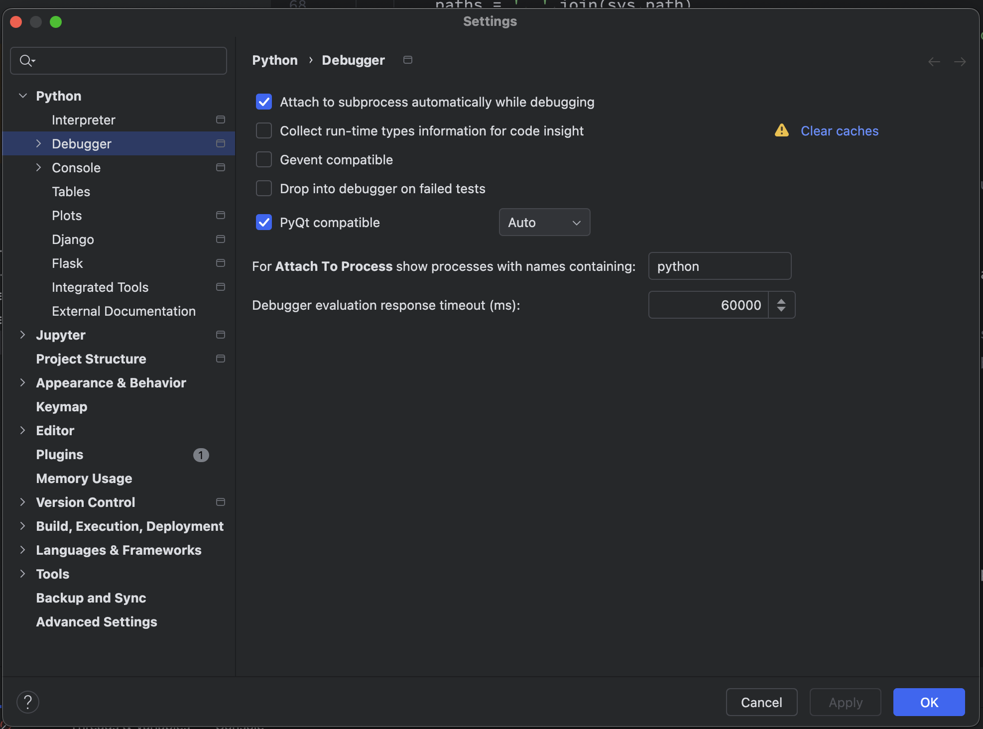 在PyCharm中调试PyQt6程序报错"This application failed to start because no Qt platform plugin could be ...